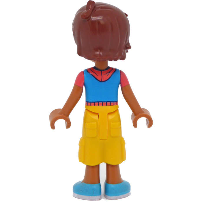LEGO Leo with Azure and Coral Hoodie Minifigure | Brick Owl