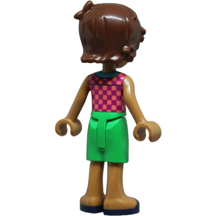 LEGO Leo with Checkered Shirt and Bright Green Shorts Minifigure ...