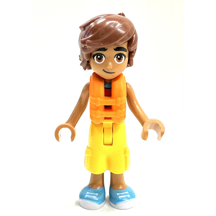 LEGO Leo with Red and White Top with Life Jacket Minifigure | Brick Owl ...