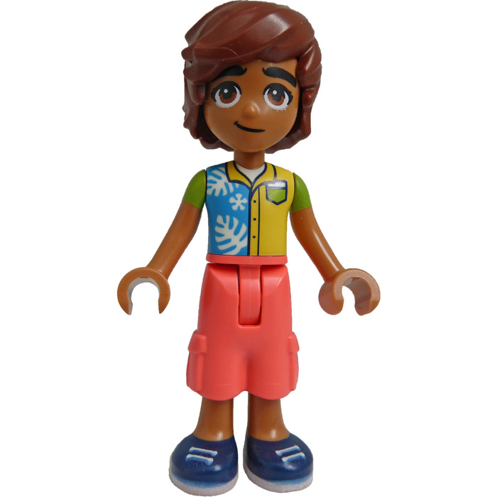 LEGO Leo with Yellow and Azure Shirt Minifigure | Brick Owl - LEGO ...