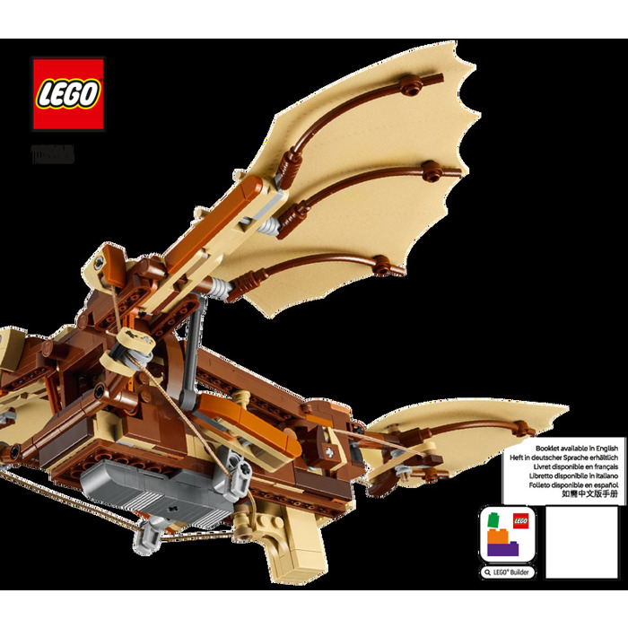 LEGO Leonardo da Vinci's Flying Machine Set 10363 Instructions | Brick ...