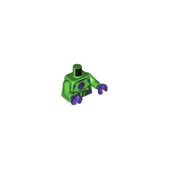 LEGO Lex Luthor with Kryptonite Suit Minifig Torso (973 / 76382 ...