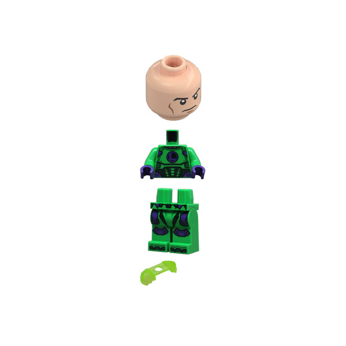 LEGO Lex Luthor with Kryptonite Suit Minifigure | Brick Owl