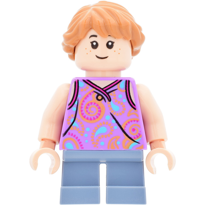 LEGO Lex Murphy with Lavender Top Minifigure | Brick Owl - LEGO Marketplace