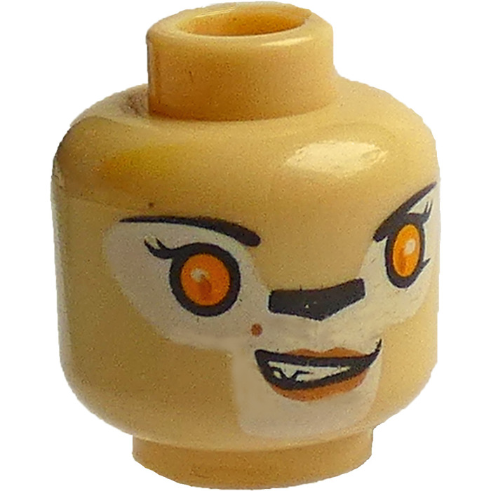 LEGO Li'Ella with Dark Minifigure Head (3626 / 17661) | Brick Owl ...