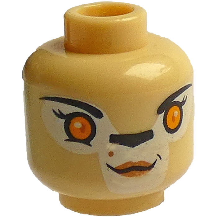 LEGO Li'Ella with Dark Minifigure Head (3626 / 17661) | Brick Owl ...