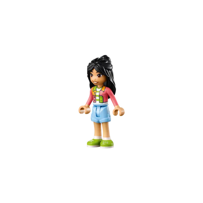 LEGO Liann with Coral Jacket and Light Blue Shorts Minifigure | Brick ...