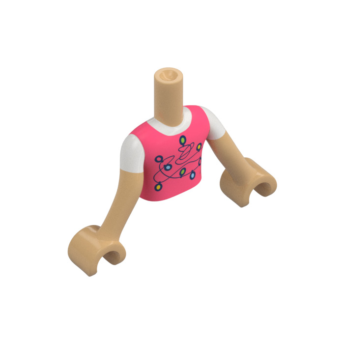 LEGO Liann with Coral Pyjamas Friends Torso (92456) | Brick Owl - LEGO ...
