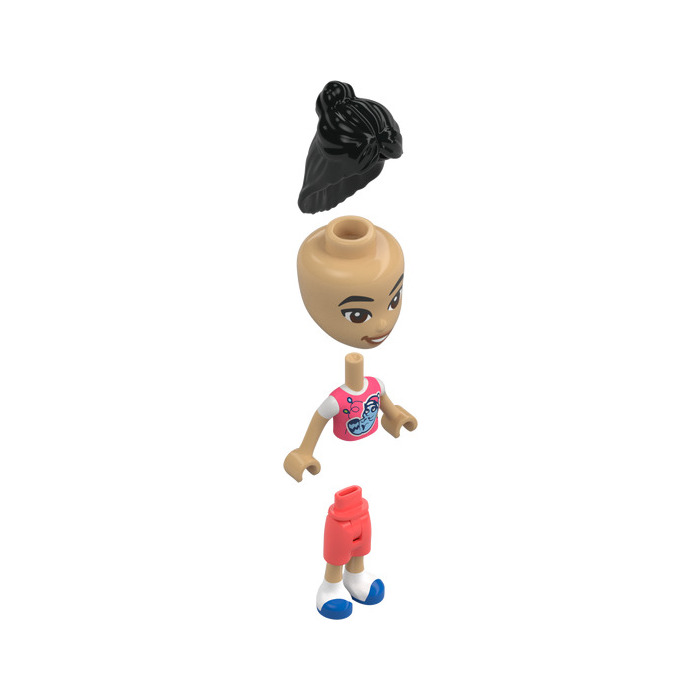 LEGO Liann with Coral Pyjamas with Raccoon Minifigure | Brick Owl
