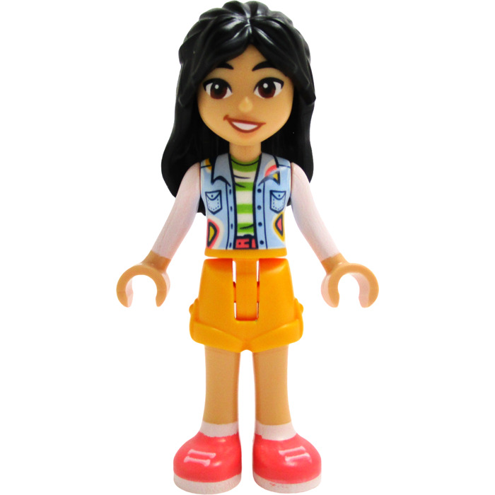 LEGO Liann with Light Blue Vest Minifigure | Brick Owl - LEGO Marketplace
