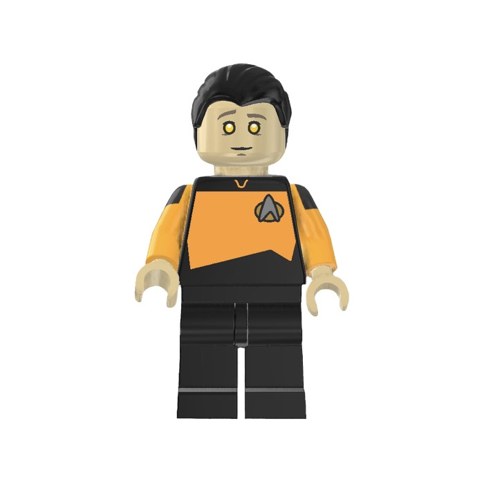 LEGO Lieutenant Commander Data Minifigure | Brick Owl - LEGO Marketplace