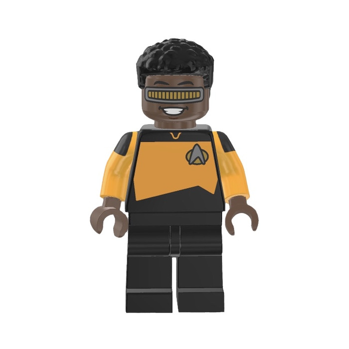 LEGO Lieutenant Commander Geordi La Forge Minifigure | Brick Owl - LEGO ...