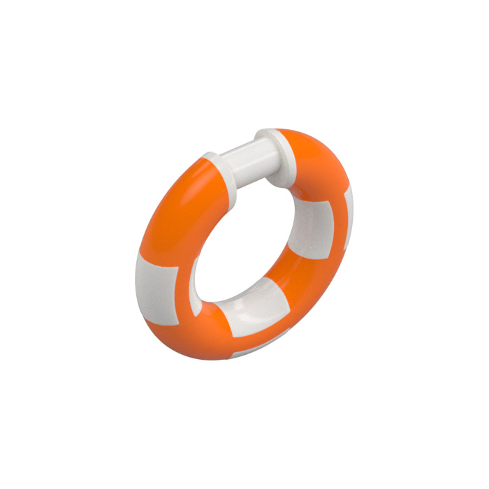 LEGO Life Preserver Ring with Orange Sections (7649) | Brick Owl - LEGO ...