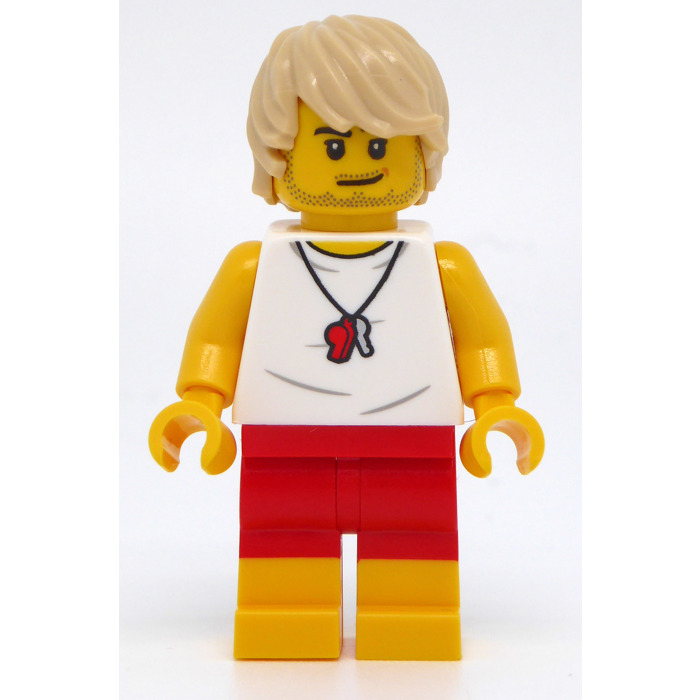 LEGO Lifeguard Minifigure | Brick Owl - LEGO Marketplace