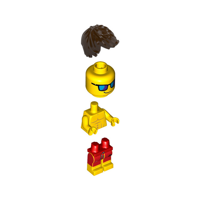 LEGO Lifeguard (Series 12) Minifigure | Brick Owl - LEGO Marketplace