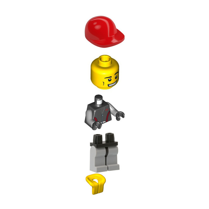 LEGO Lifeguard with Yellow Life Jacket Minifigure | Brick Owl - LEGO ...
