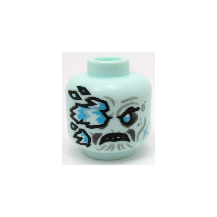 LEGO Light Aqua Blizzard Minifigure Head (3626 / 45093) | Brick Owl