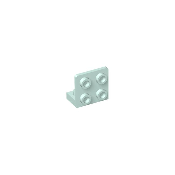 LEGO Light Aqua Bracket 1 x 2 - 2 x 2 Up (99207) | Brick Owl - LEGO ...