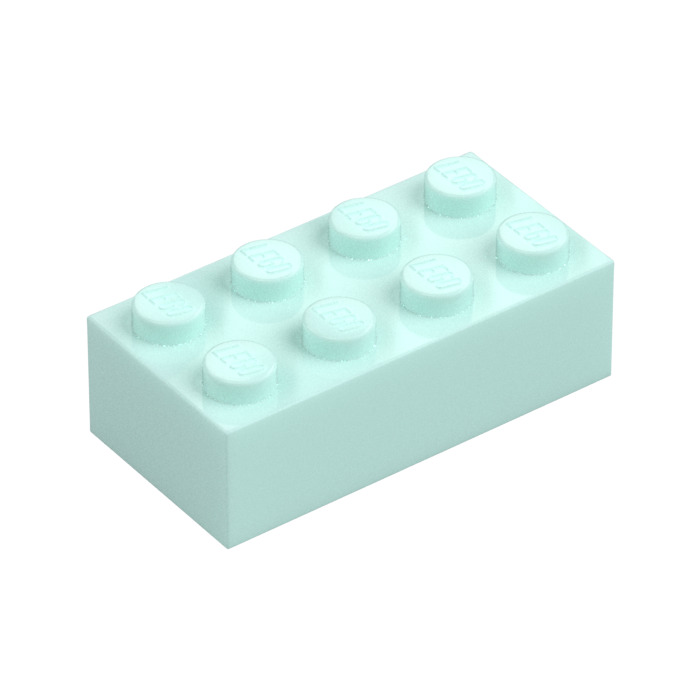 LEGO Light Aqua Brick 2 x 4 (3001 / 3556) | Brick Owl - LEGO Marketplace