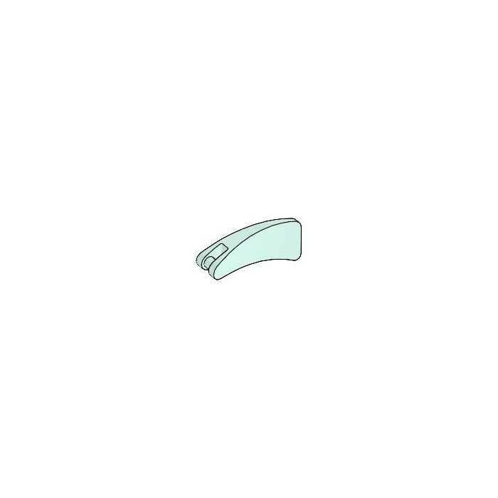 LEGO Light Aqua Fish Tail / Fin with Handle (7511) | Brick Owl