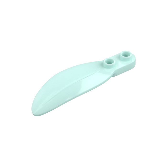LEGO Light Aqua Leaf 2 x 6 x 1 (3565) | Brick Owl