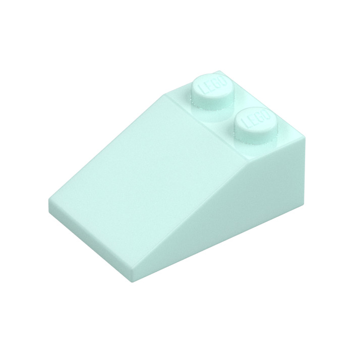 LEGO Light Aqua Slope 2 x 3 (25°) (3298 / 30474) | Brick Owl - LEGO ...