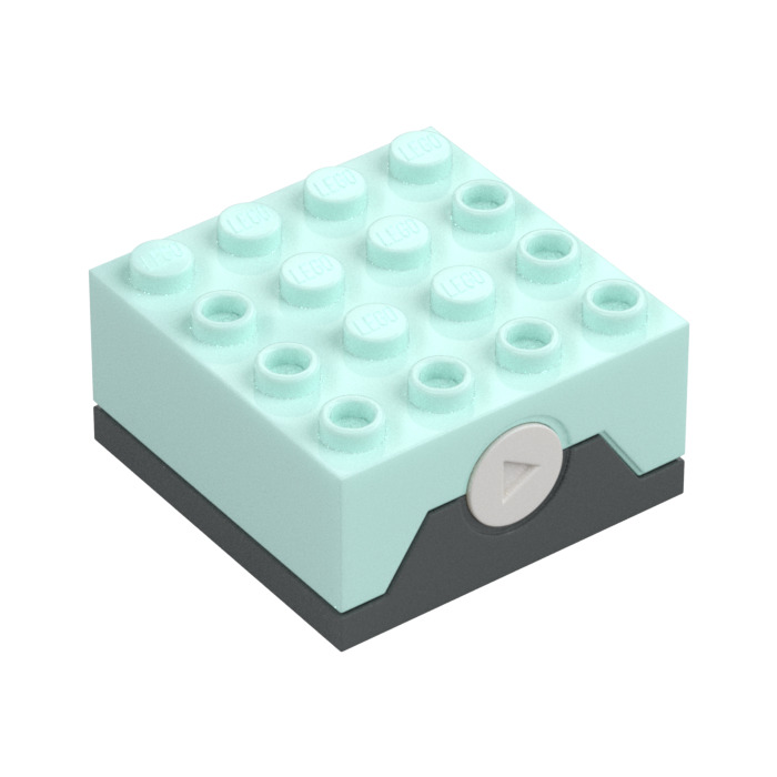 LEGO Sound Brick 4 x 4 with Retro Radio Sounds (109006) | Brick Owl ...