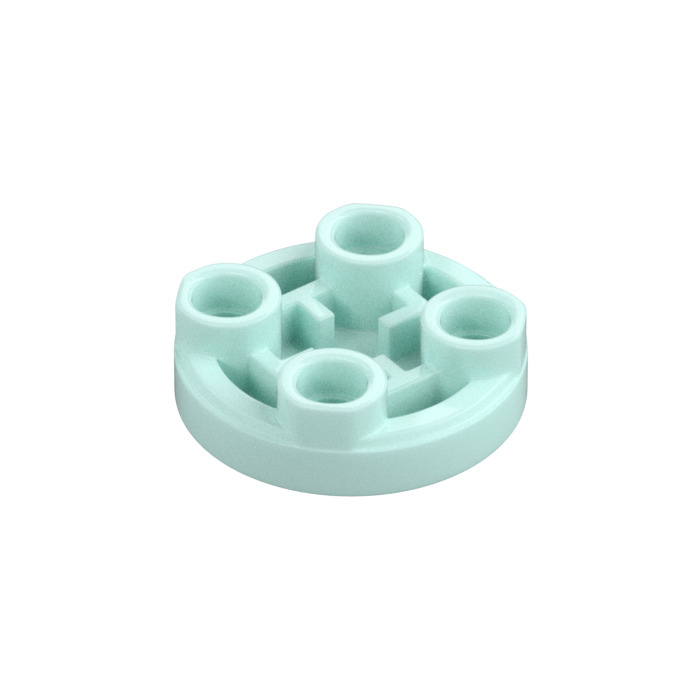 LEGO Light Aqua Tile 2 x 2 Round Inverted (3567) | Brick Owl - LEGO ...