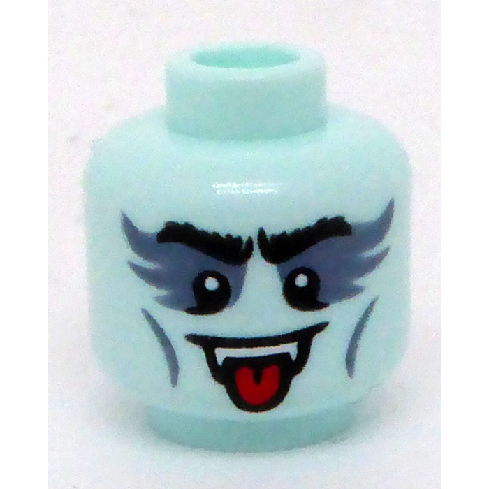 LEGO Light Aqua Vampire Guitarist Head (3626) | Brick Owl - LEGO ...