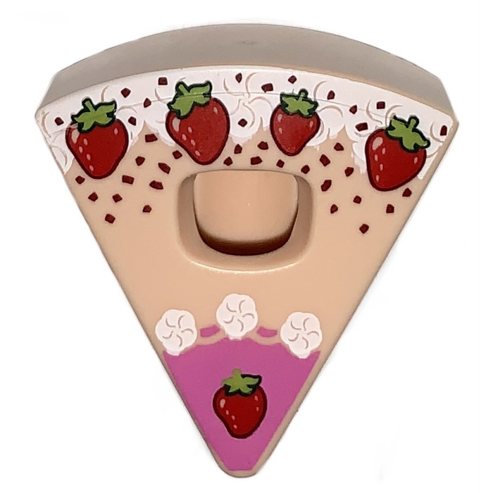 LEGO Light Flesh Cake Costume with Strawberries (45755) | Brick Owl ...