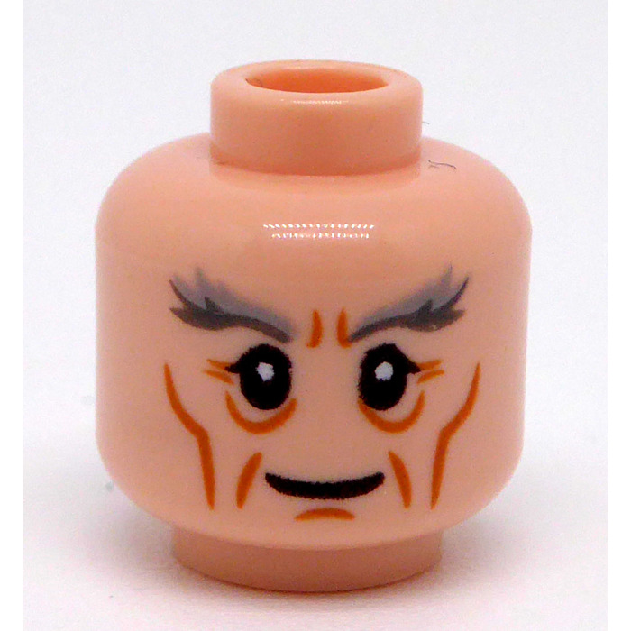 LEGO Light Flesh Gandalf the Grey with Hat and Cape with Long Cheek ...