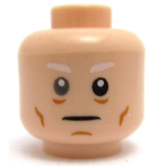 LEGO Light Flesh Gellert Grindelwald Minifigure Head (3626 / 40105 ...