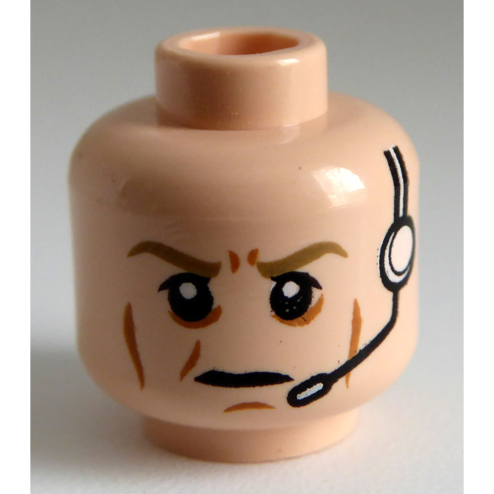 LEGO Light Flesh General Airen Cracken Minifigure Head (3626 / 17901 ...