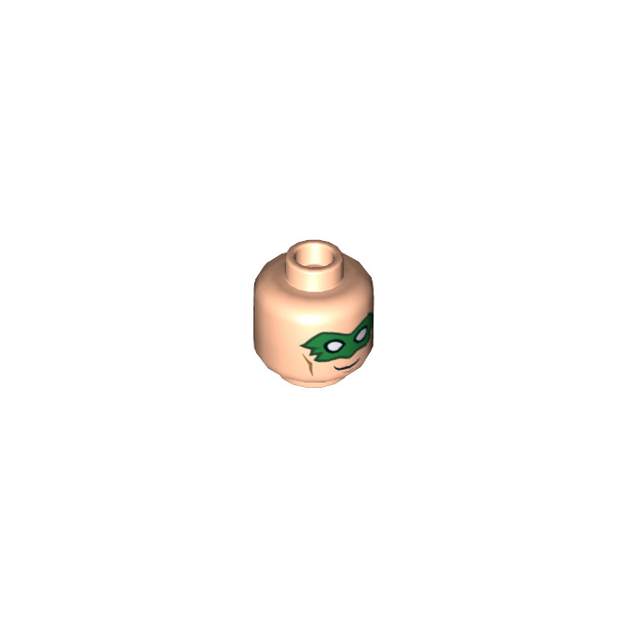LEGO Green Lantern with Shoulder Armor and Cape Minifigure Head (3626 / ...