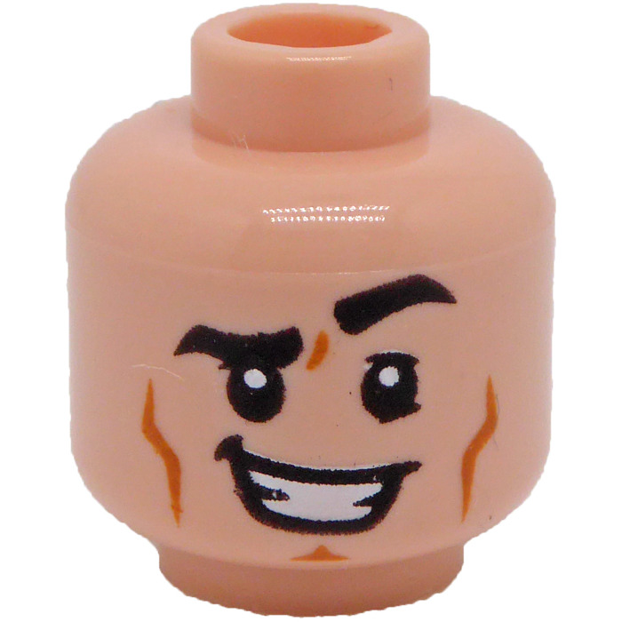 LEGO Light Flesh Joey Tribbiani Head (3626 / 77730) | Brick Owl