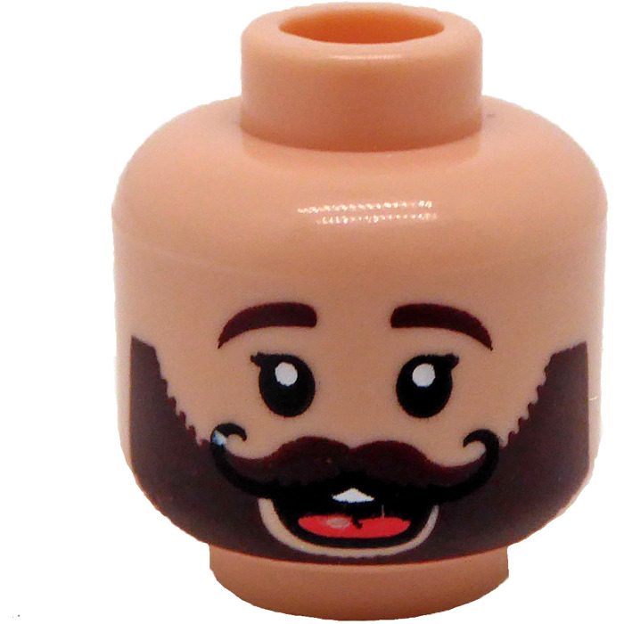 LEGO Light Flesh Jonathan Van Ness Minifigure Head (3626 / 79444 ...