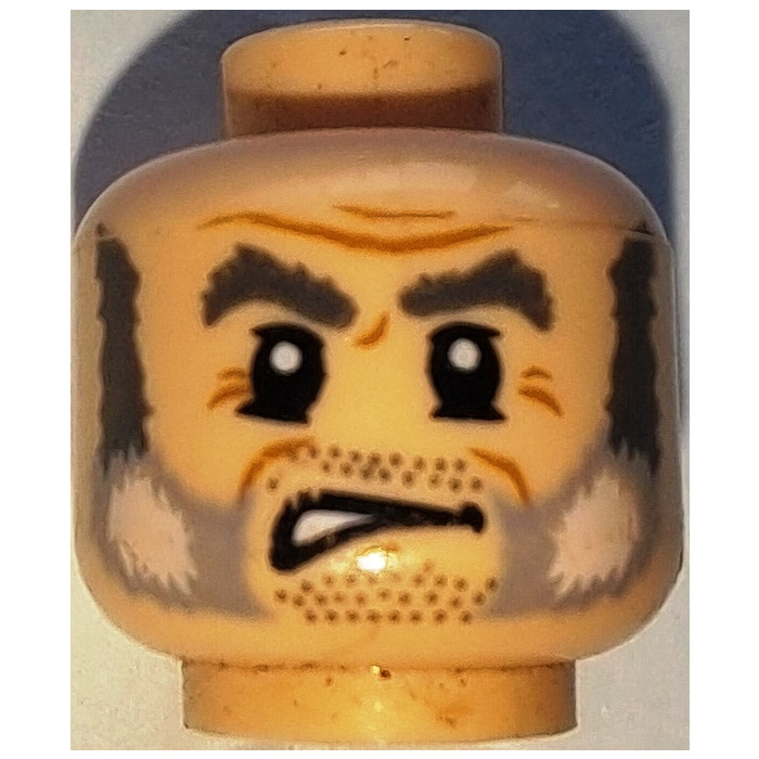LEGO Light Flesh Joshamee Gibbs Head (3626 / 96308) | Brick Owl