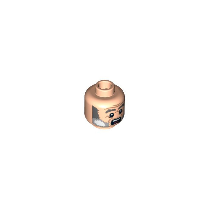 LEGO Light Flesh Joshamee Gibbs Head (3626 / 96308) | Brick Owl