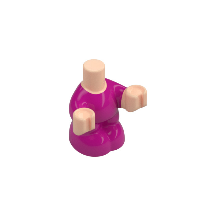 LEGO Minidoll Baby Body with Magenta Outfit (111388) | Brick Owl - LEGO ...