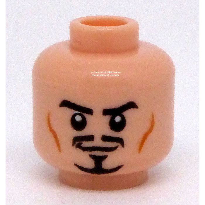 LEGO Light Flesh Minifigure Head with Decoration (10337 / 11450 ...