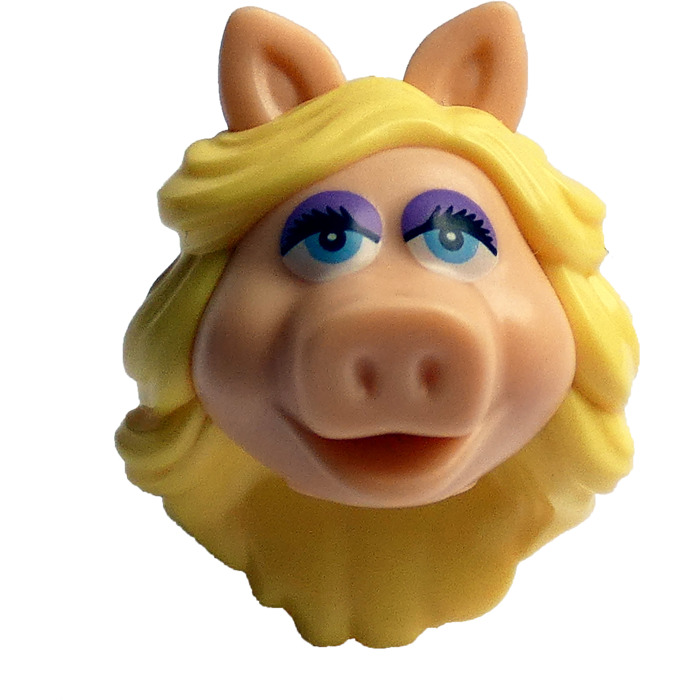 LEGO Miss Piggy Head | Brick Owl - LEGO Marketplace