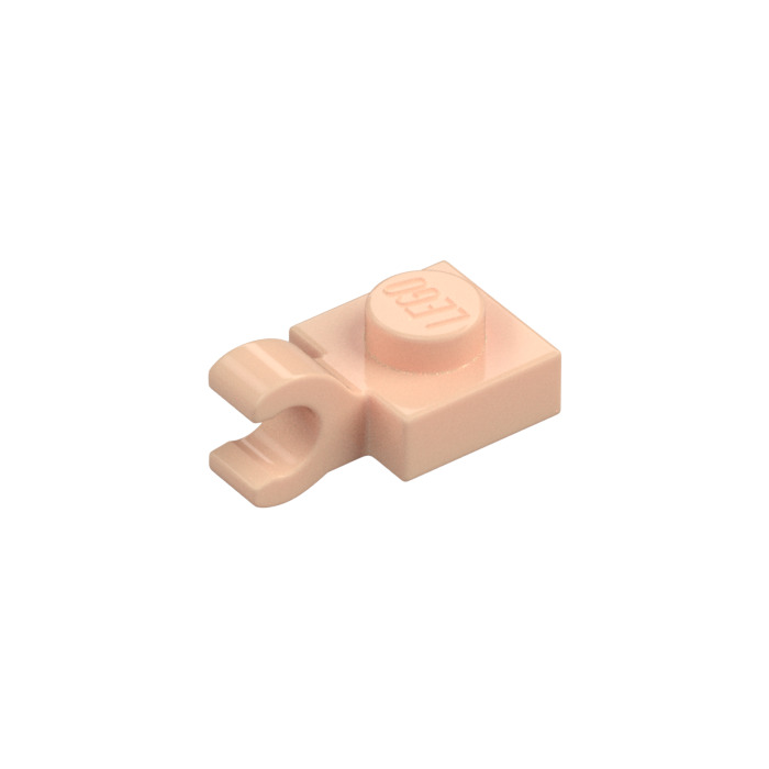 LEGO Plate 1 x 1 with Horizontal Clip (Thick Open 'O' Clip) (52738 / ...