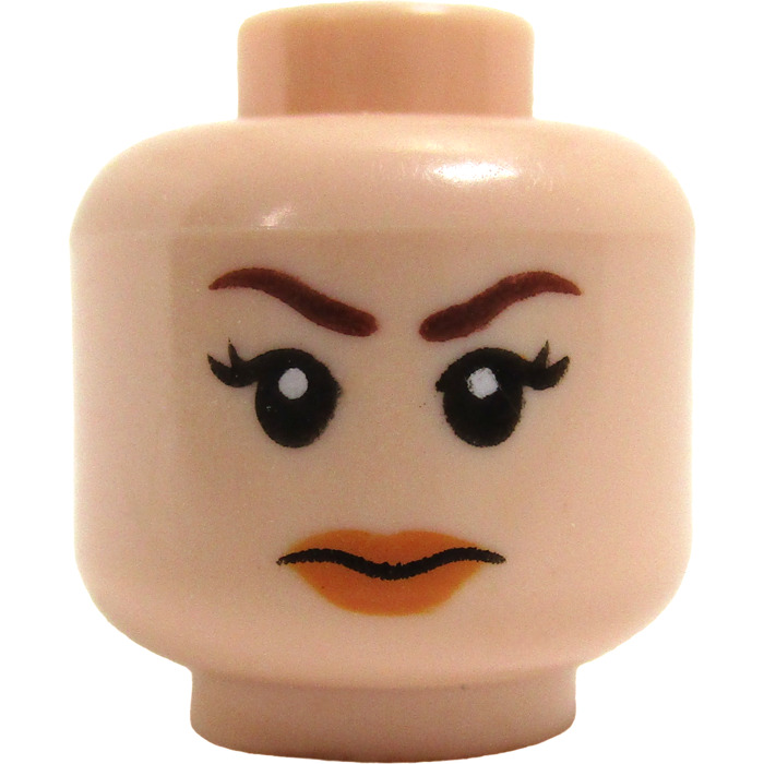 LEGO Light Flesh Princess Leia (75094) Minifigure Head (3626 / 21002 ...