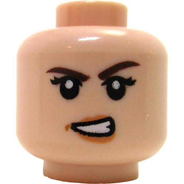 LEGO Light Flesh Princess Leia Minifigure Head (3626 / 47183) | Brick ...