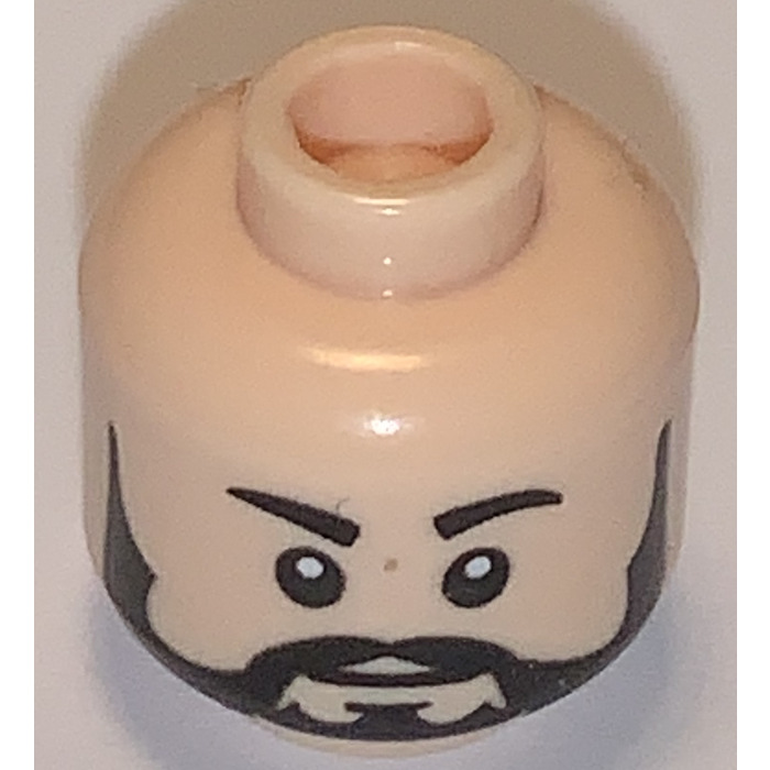 LEGO Light Flesh Resistance X-wing pilot Minifigure Head (3626 / 25016 ...