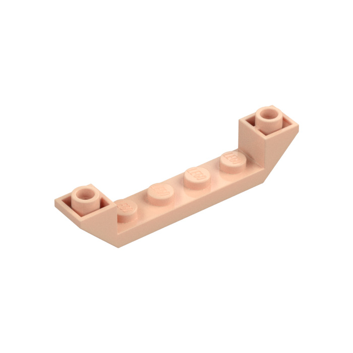 LEGO Light Flesh Slope 1 x 6 (45°) Double Inverted with Open Center ...