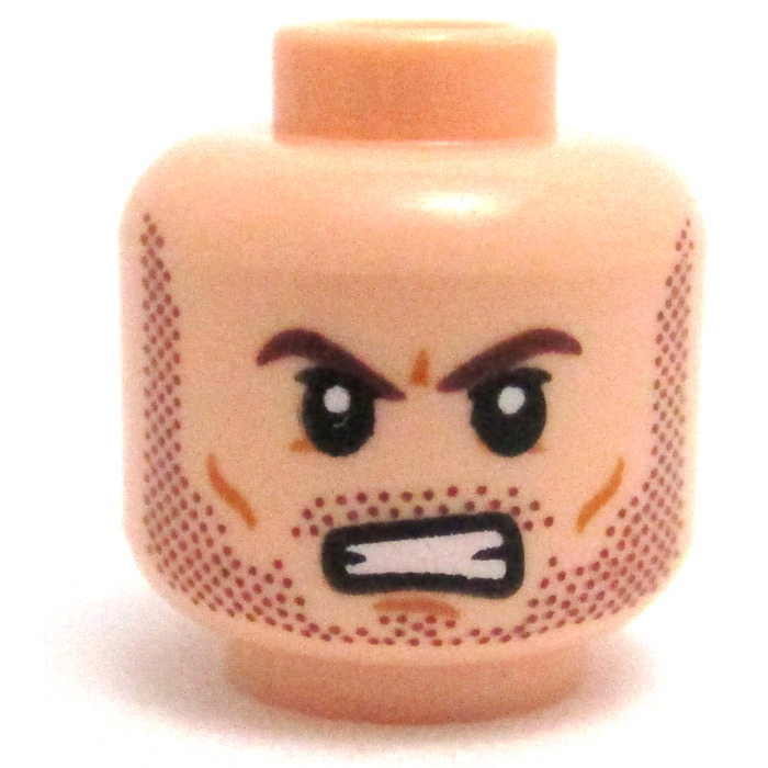 LEGO Light Flesh Star-Lord - Mask Minifigure Head (3626 / 18119 ...