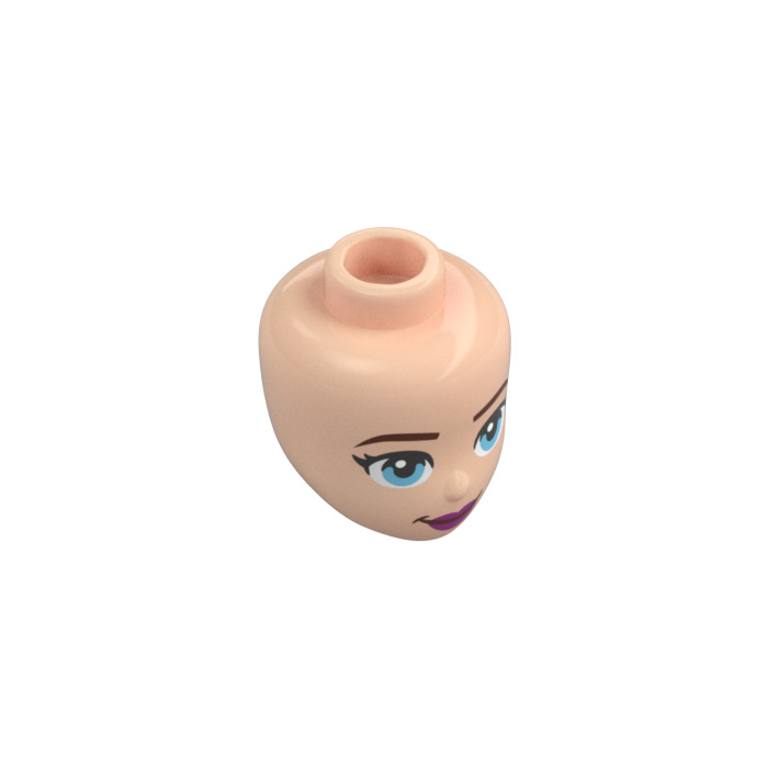 LEGO Stephanie with Lavender Suit Minidoll Head (92198 / 105927 ...
