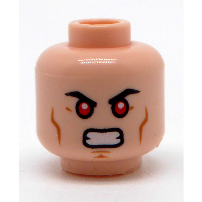 LEGO Light Flesh Superman, Blue Suit and Soft Cape Minifigure Head ...