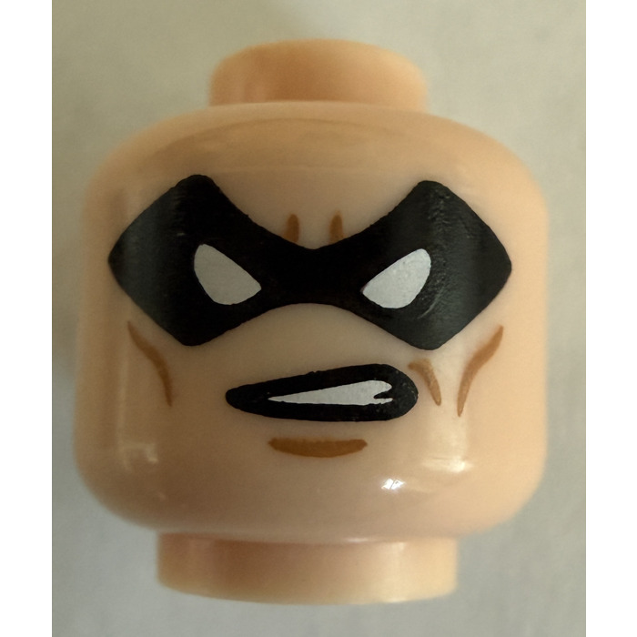 LEGO Light Flesh Winter Soldier Masked Head (3626) | Brick Owl
